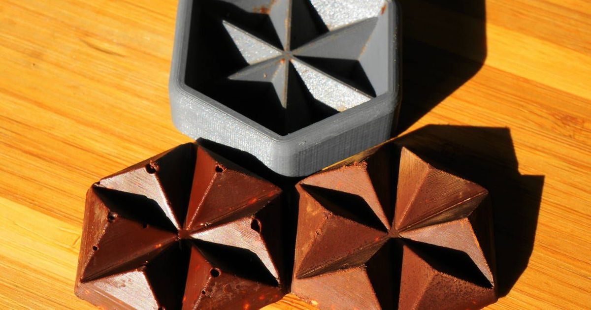 Tetrahedron hex mold by Jack | Download free STL model | Printables.com