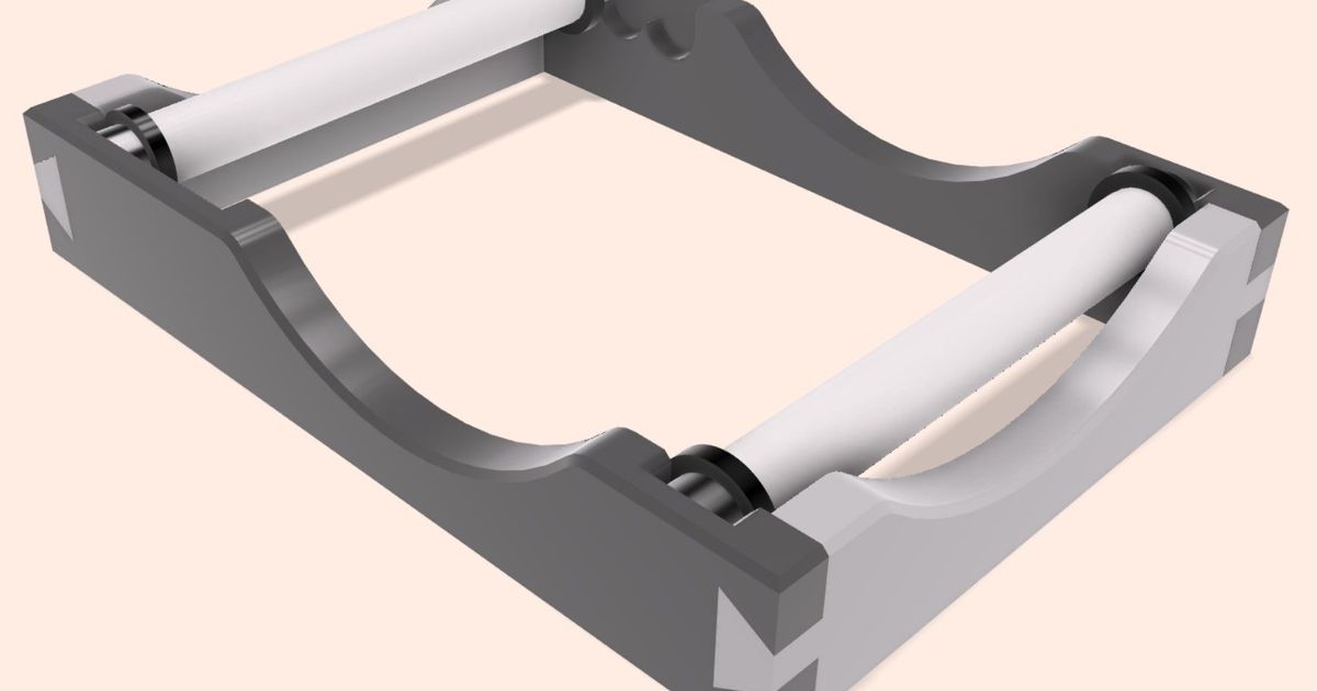 Spool Holder - Roller Style - XL Heavy Duty - Adjustable by ...