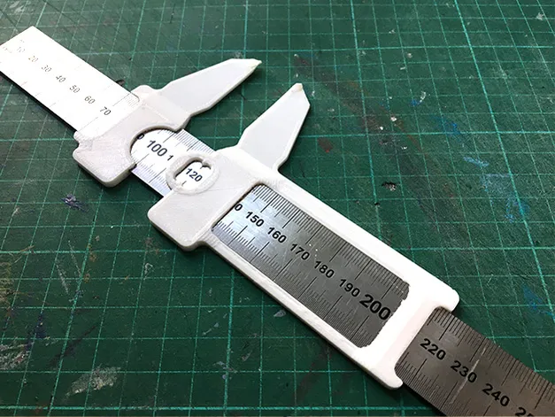 Calipers 60cm ruler mod by CrystalPizza | Download free STL model ...