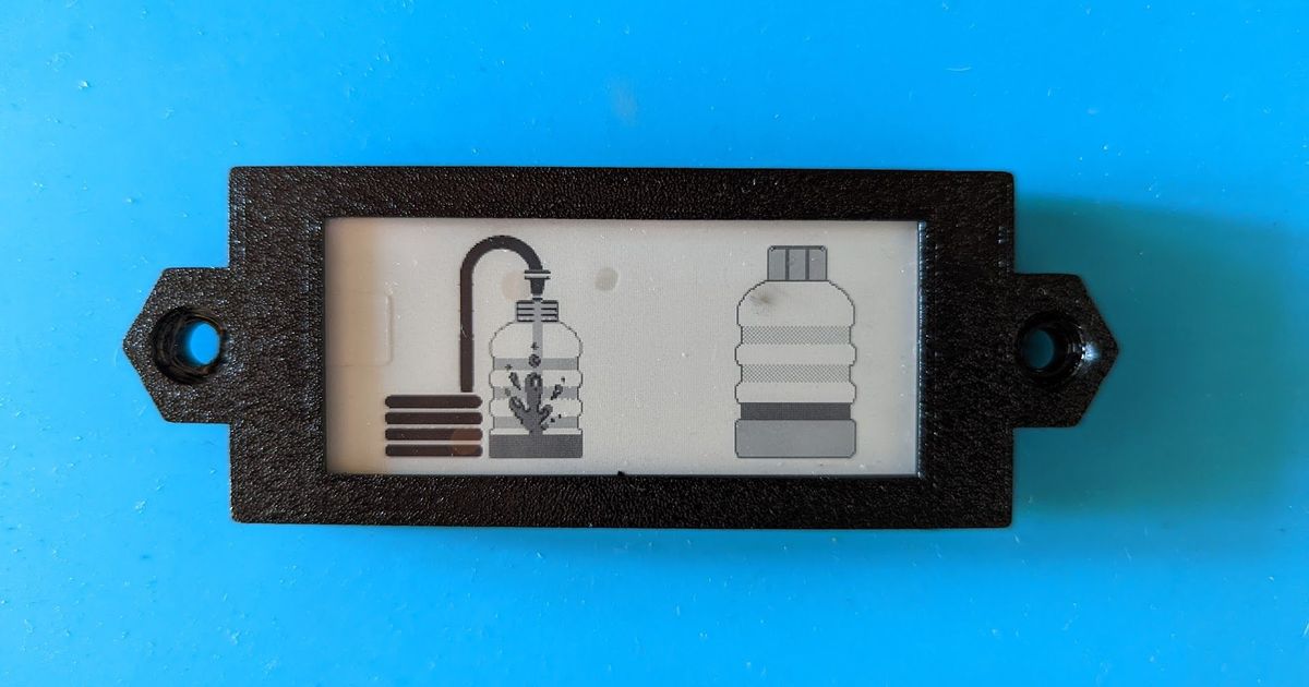 Frame for Adafruit 2.9" Grayscale eInk / ePaper Display FeatherWing by ...