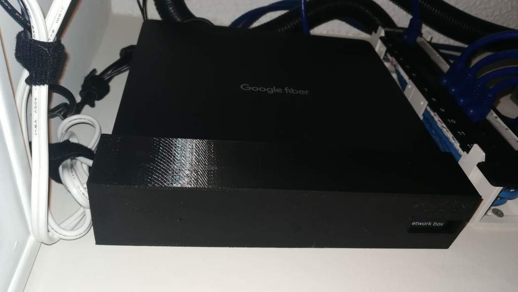 Google Fiber Mount by SlyFox | Download free STL model | Printables.com