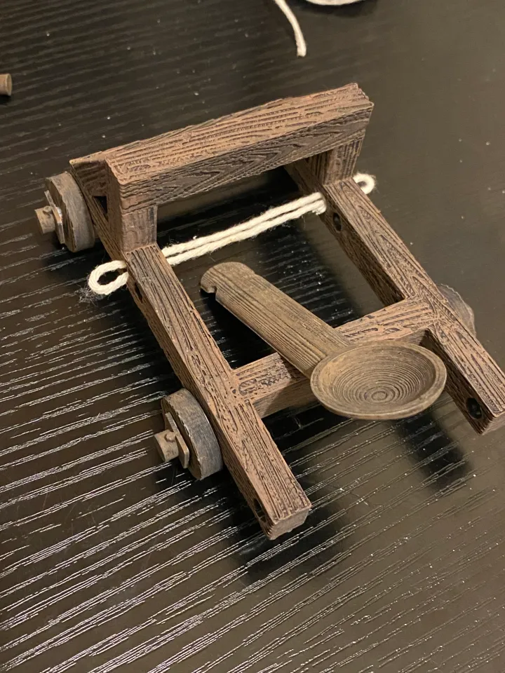 Onager Catapult Model by StickyRib | Download free STL model ...
