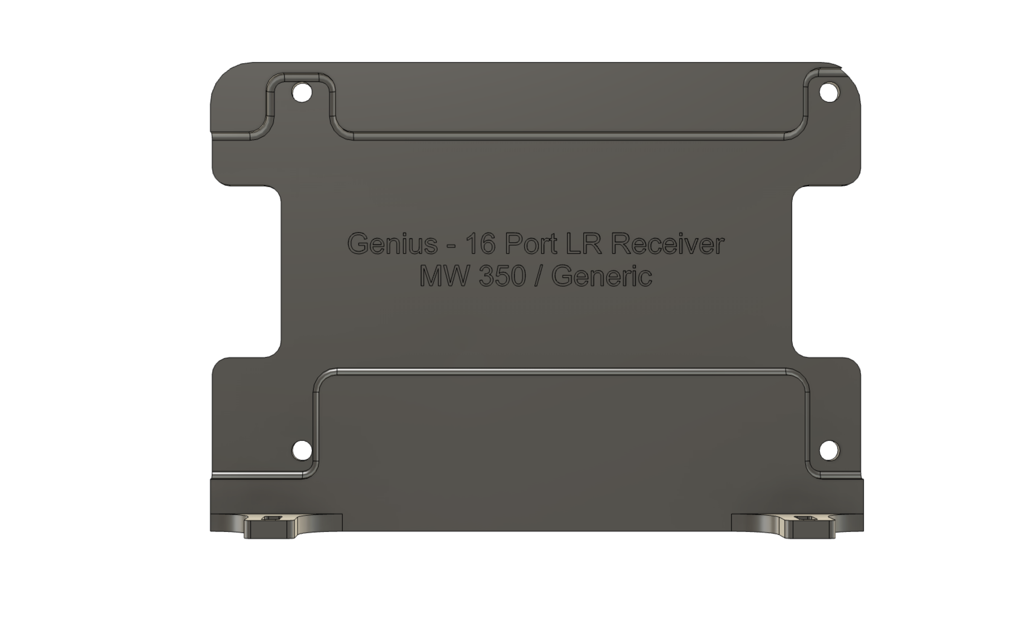 Genius - 16 Port Long Range Receiver by Derik Whittaker | Download free STL model | Printables.com