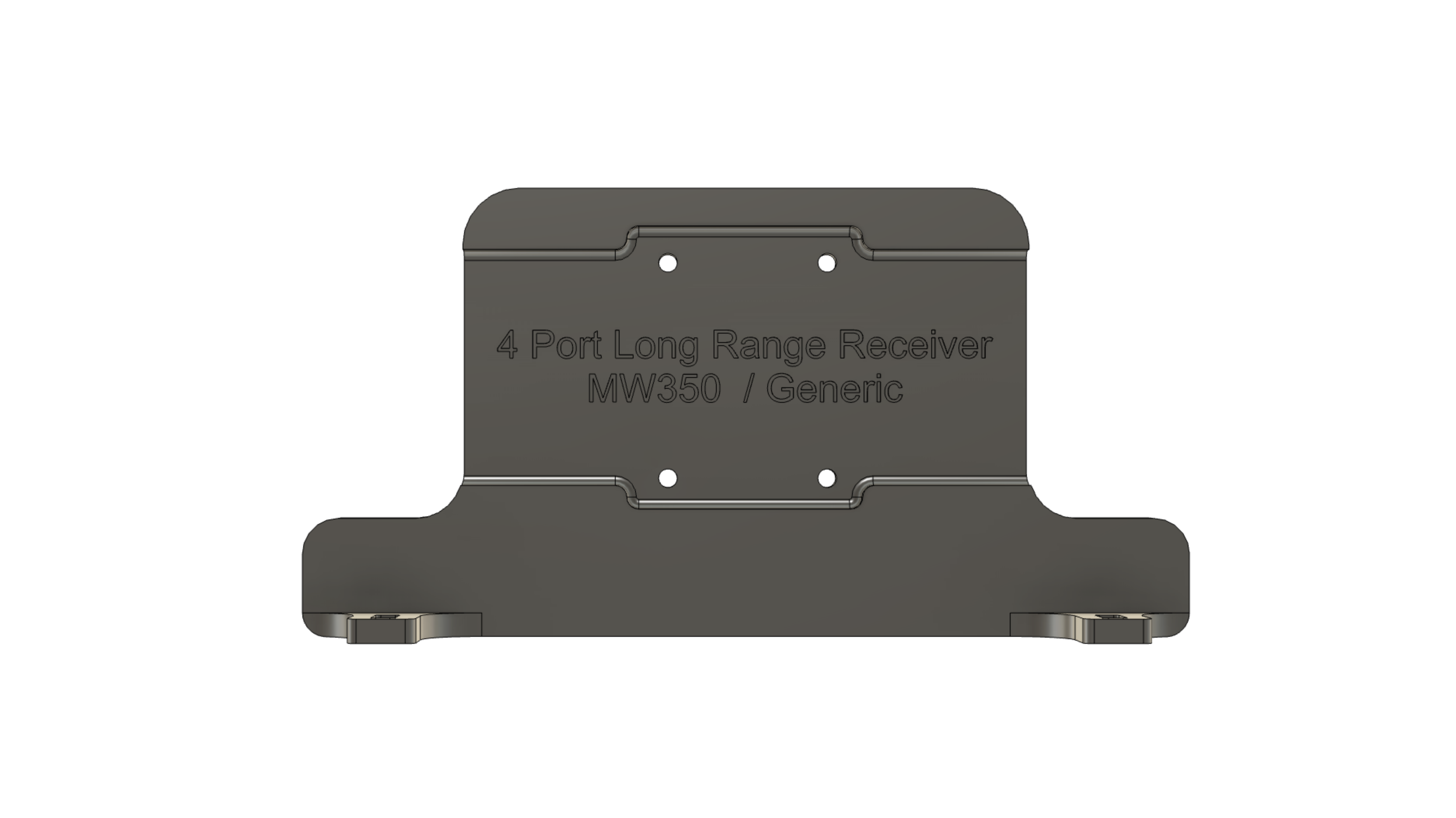 Genius - 4 Port Long Range Receiver by Derik Whittaker | Download free STL model | Printables.com