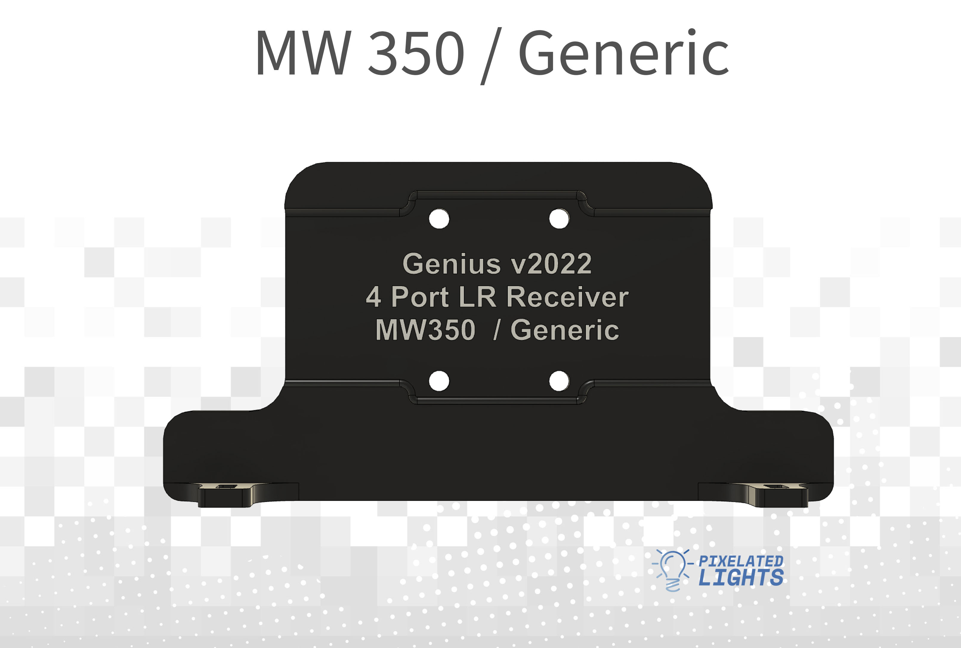 Genius - 4 Port Long Range Receiver by Derik Whittaker | Download free STL model | Printables.com