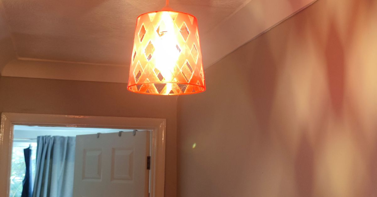 Lamp shadow by Riccardo Regio | Download free STL model | Printables.com