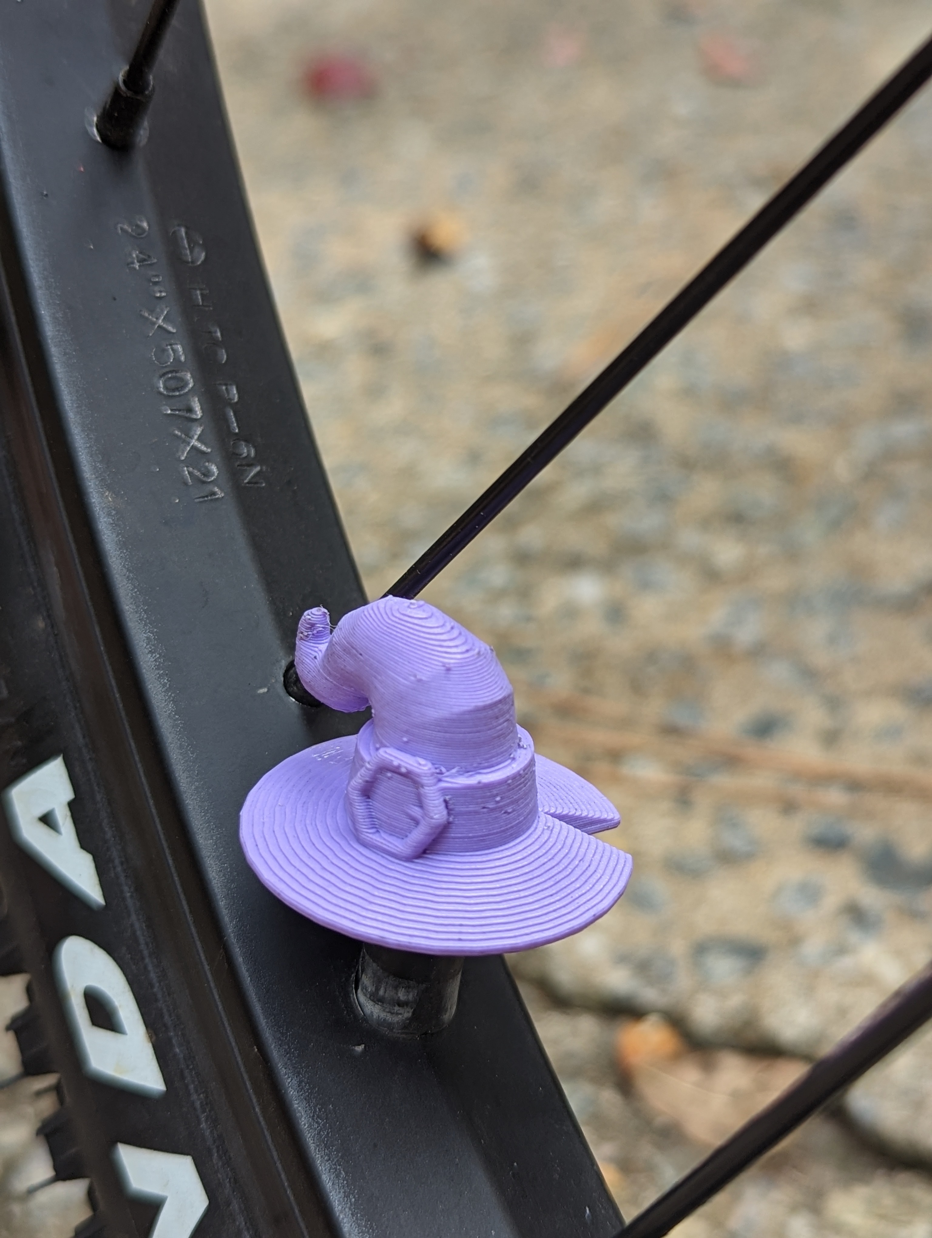 Witch Hat Valve Cap by Jessica Mauerhan | Download free STL model ...
