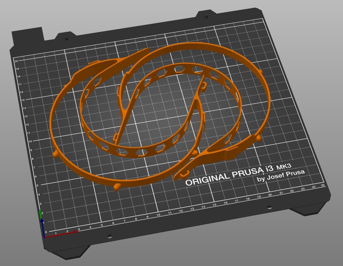 Prusa Shield Simplified A4 Hex Holes by addigreen | Download free STL ...