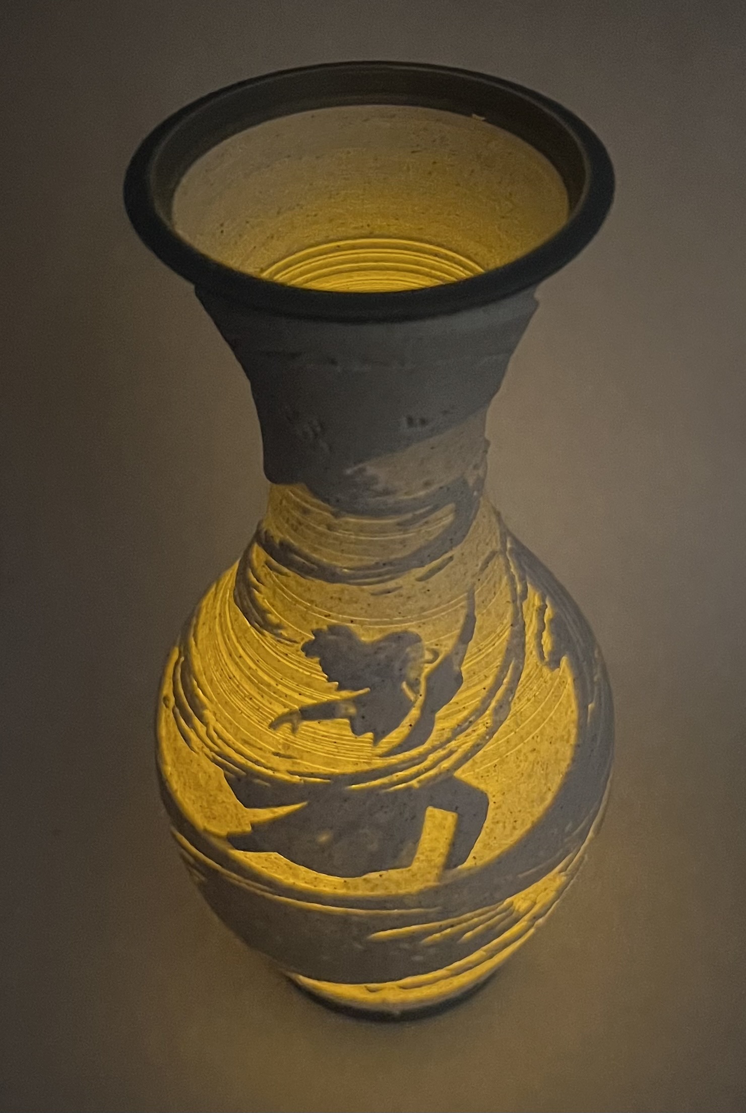 Katara Water Tribe Vase Lithophane by Luke Mims | Download free STL ...