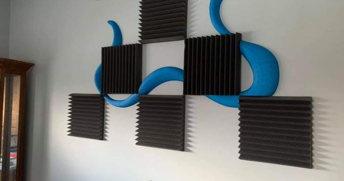 Sound Foam Wall Art by Ristow Designs | Download free STL model ...