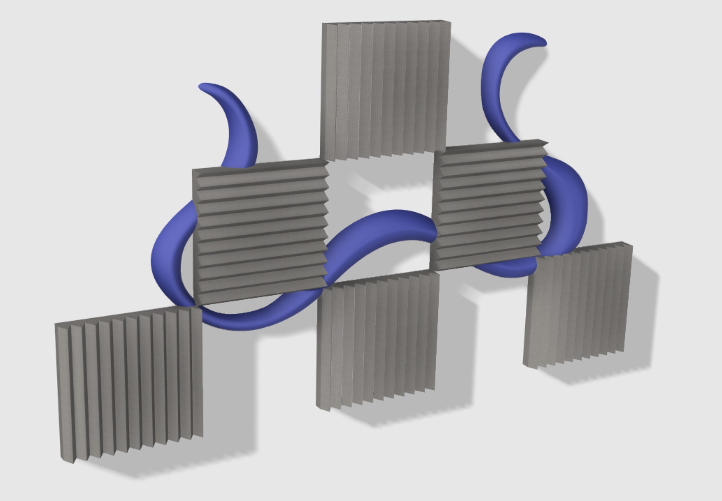 Sound Foam Wall Art by Ristow Designs | Download free STL model ...