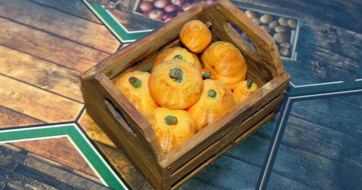 Jaws of the Lion: Pumpkin Crate by Spinodal_Zeugma | Download free STL ...