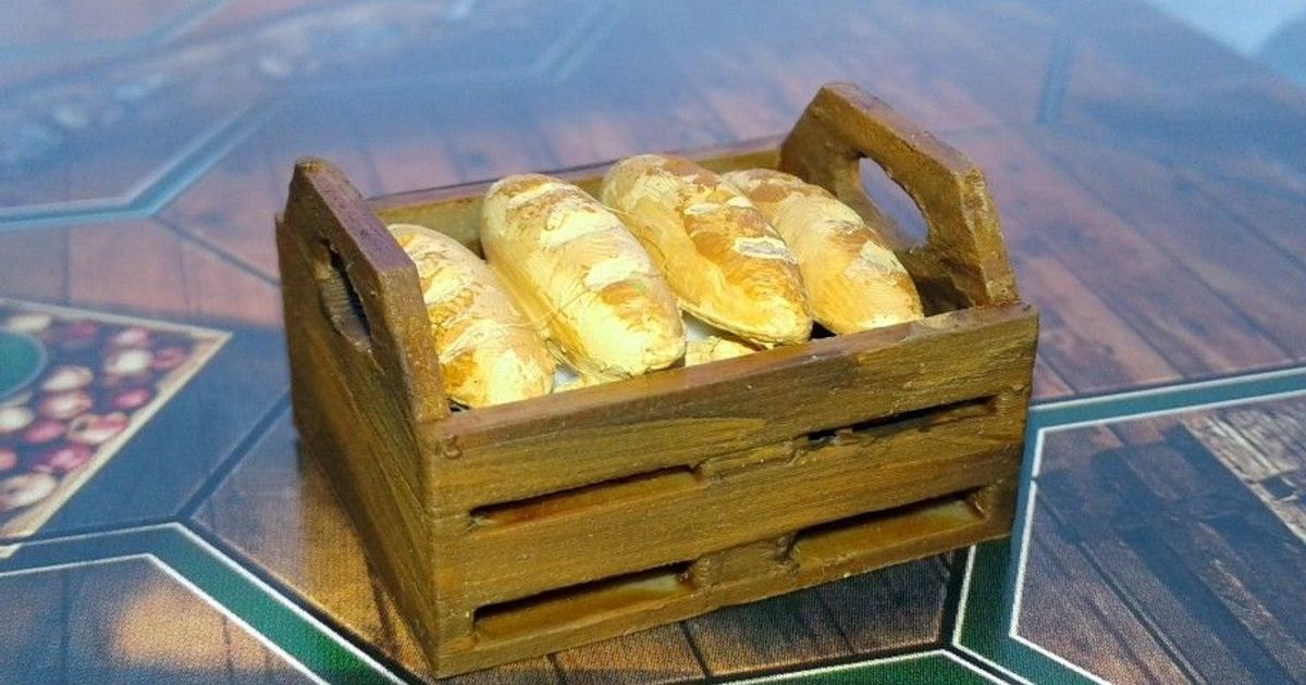 Jaws of the Lion: Bread Crate by Spinodal_Zeugma | Download free STL ...