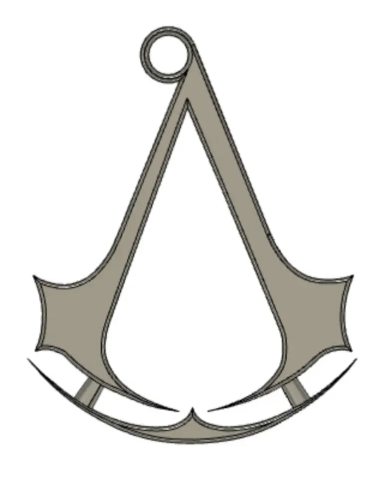 Assassin's Creed Hanger / Keychain by steve-earn | Download free STL model | Printables.com