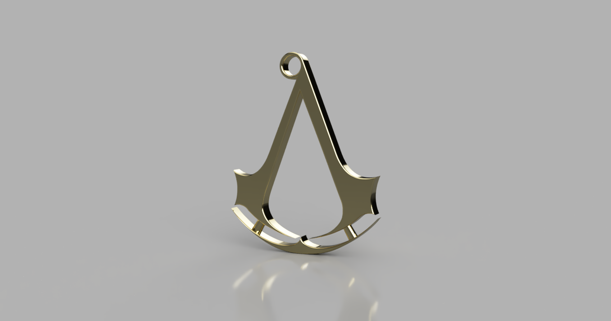 Assassin's Creed Hanger / Keychain by steve-earn | Download free STL model | Printables.com