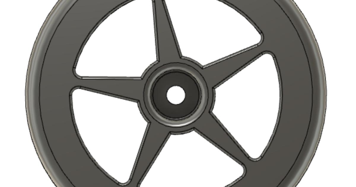 1:10 scale drift wheel by steve-earn | Download free STL model ...