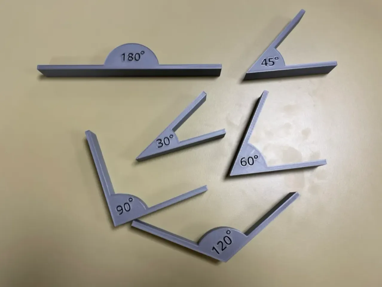 Angles - Math Manipulatives by stigberg | Download free STL model ...