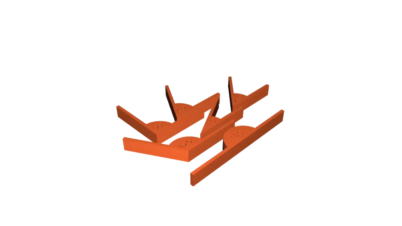 Angles - Math Manipulatives by stigberg | Download free STL model ...