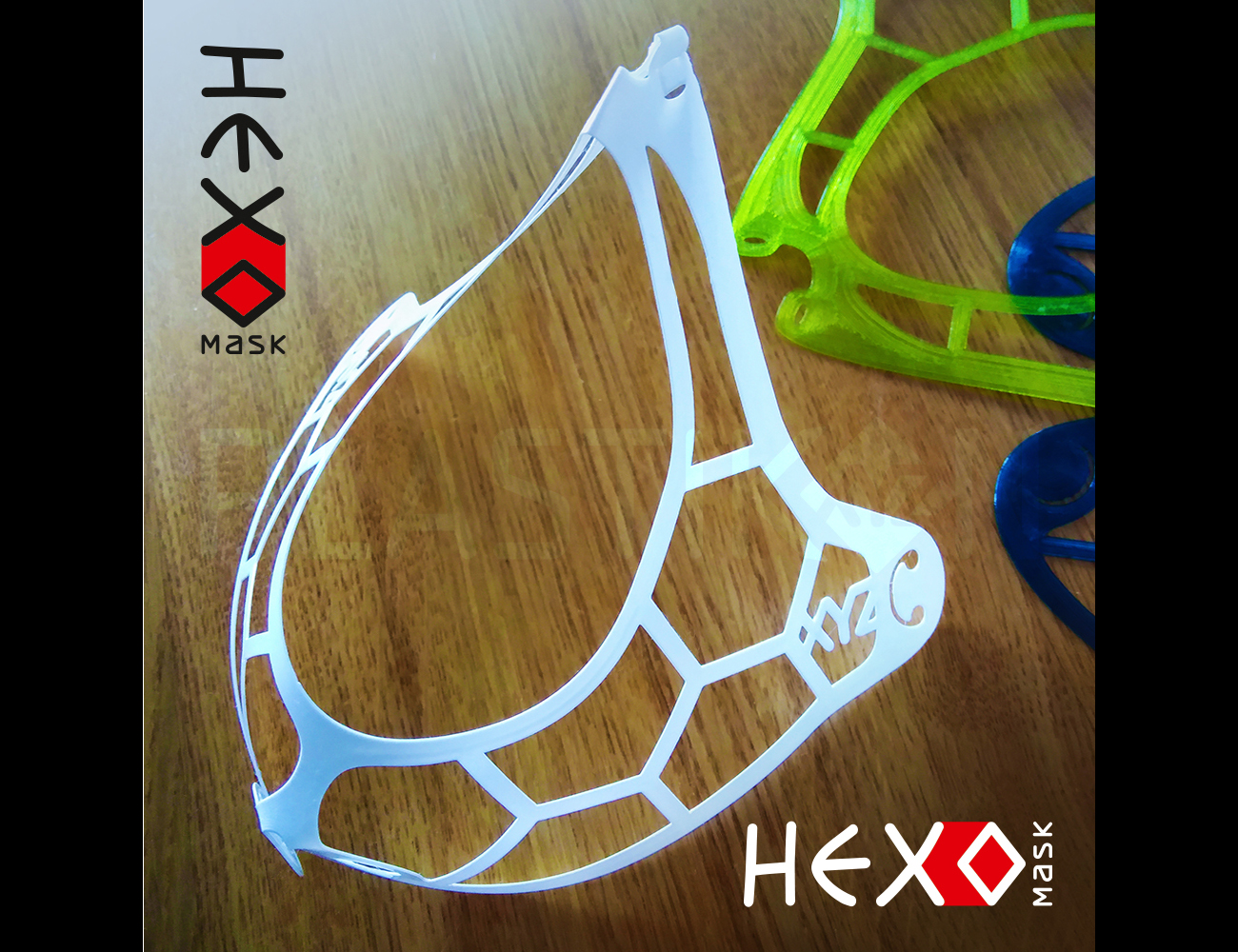 HEXO mask - quick universal protection by PLASTIKON | Download free STL ...