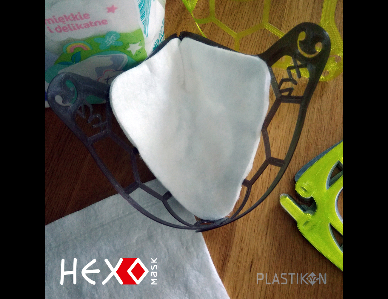 HEXO mask - quick universal protection by PLASTIKON | Download free STL ...