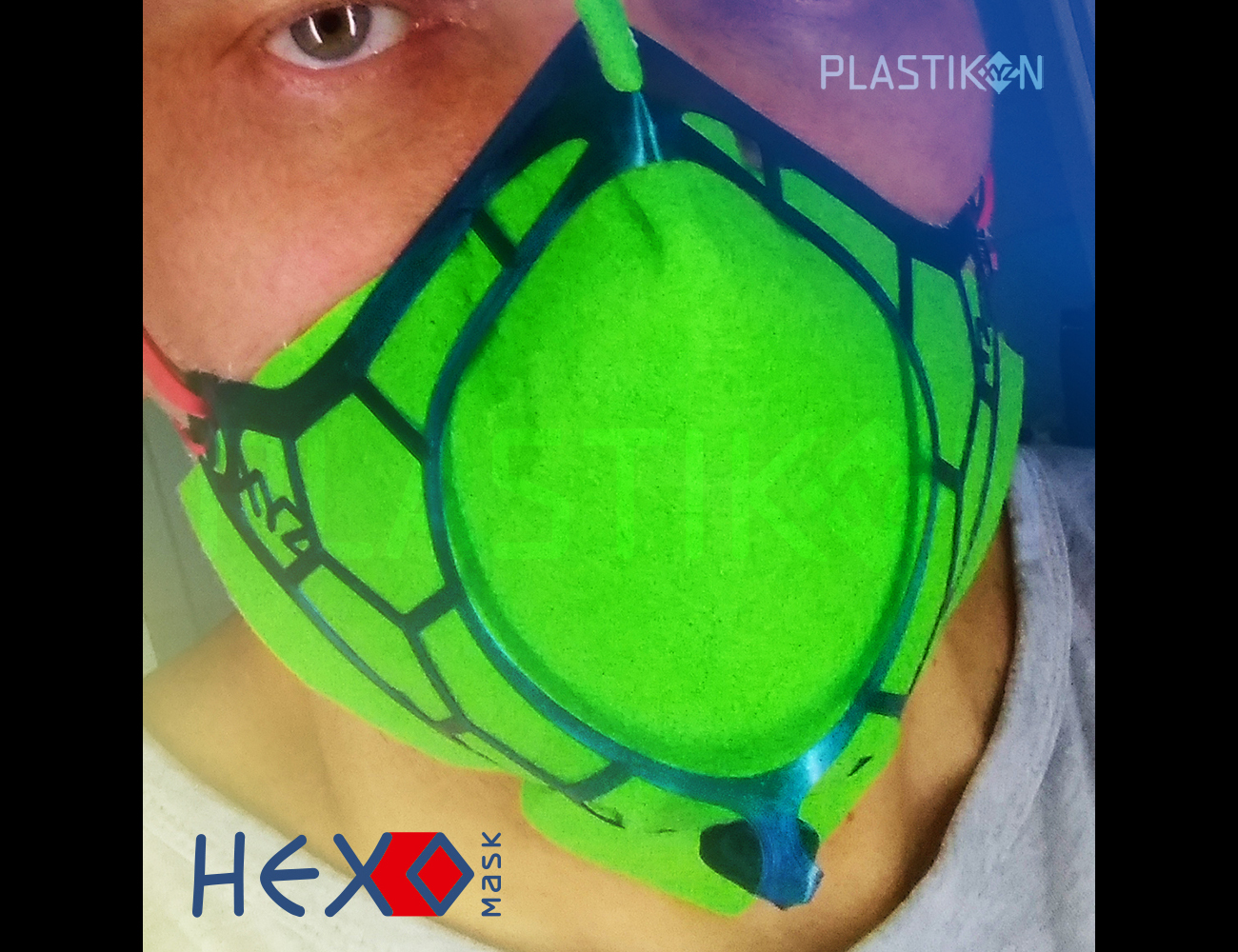 HEXO mask - quick universal protection by PLASTIKON | Download free STL ...