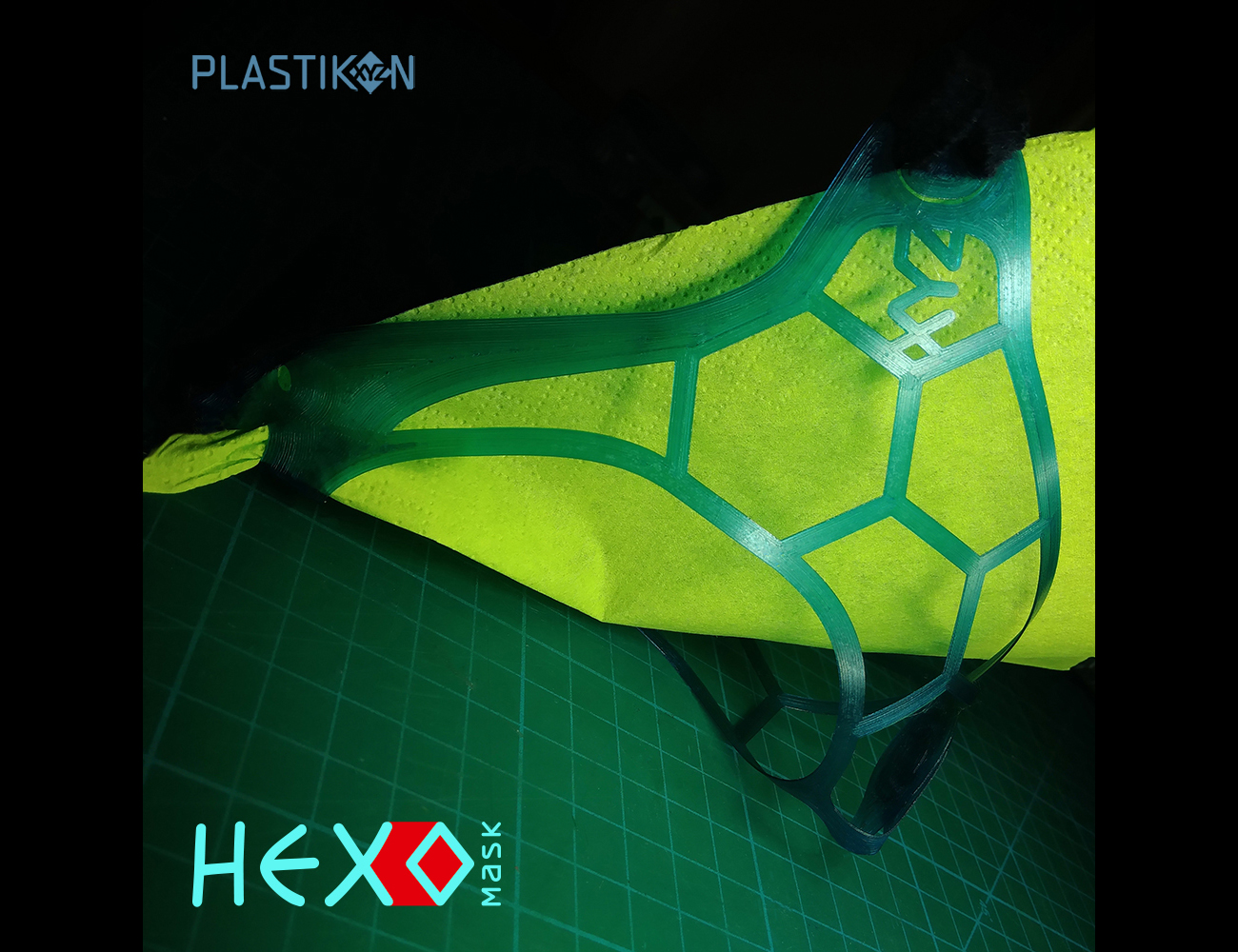 HEXO mask - quick universal protection by PLASTIKON | Download free STL ...