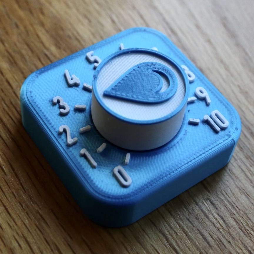 Rotary Counter Dial / Knob von Rittai 3D Design | Kostenloses STL ...