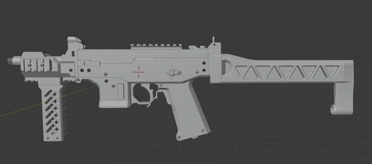 Trident stock adaptor by Cc4Dayz | Download free STL model | Printables.com