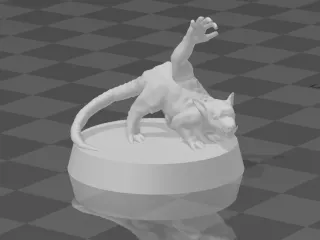 Goblin riding a wolf by Gekka | Download free STL model | Printables.com