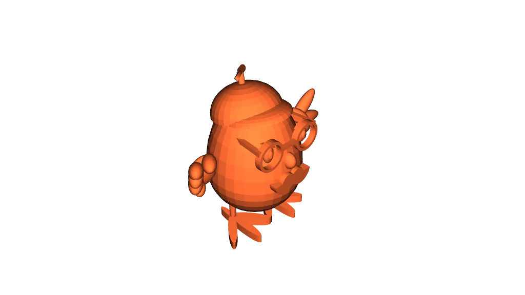 Bodacious Egg Head by gheath1000 | Download free STL model | Printables.com