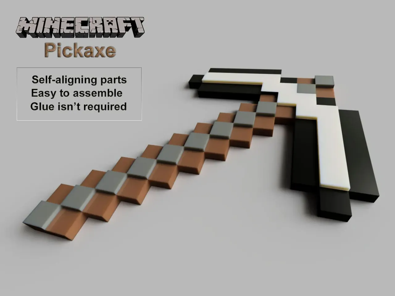 How To Draw A Minecraft Pickaxe