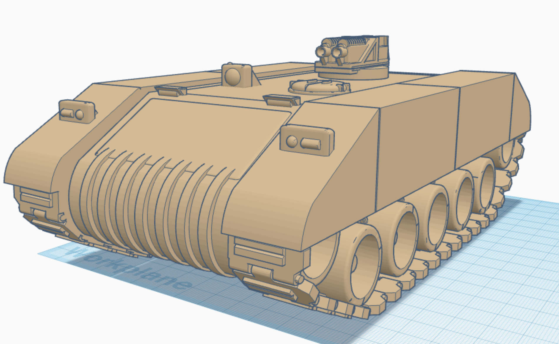 Marine Land Tank V6 by RobertusMaximus | Download free STL model ...