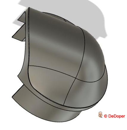 Shower Head tube cap by Dedoper | Download free STL model | Printables.com