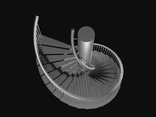 spiral stair by franklin1092 | Download free STL model | Printables.com