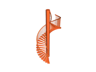 spiral stair by franklin1092 | Download free STL model | Printables.com
