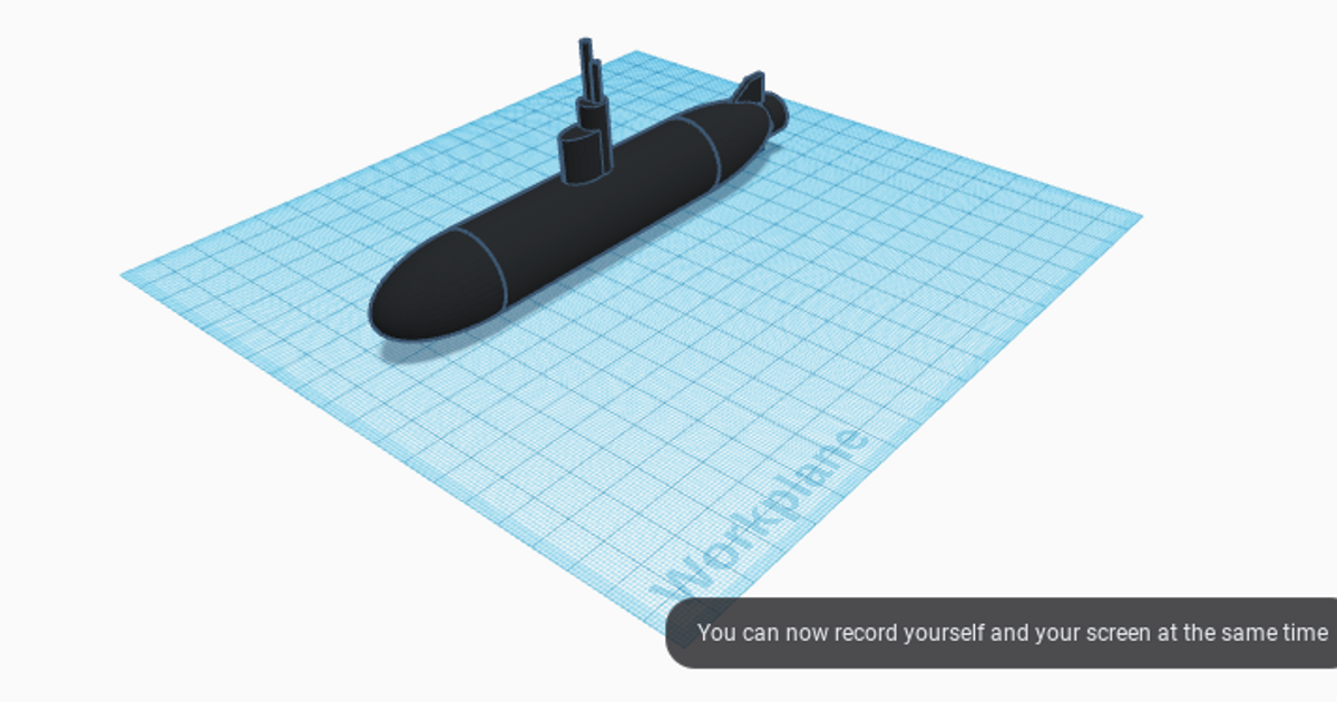 Nuclear Submarine by AEJ 3D printing | Download free STL model ...