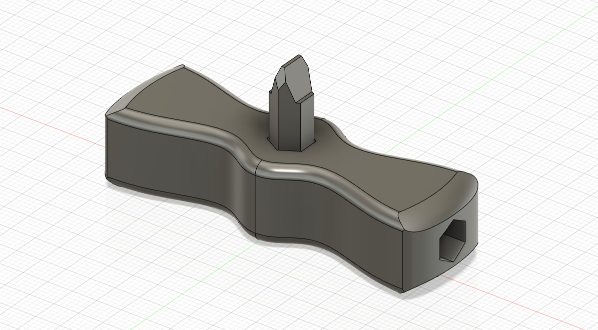 Exagonal nut driver key handle by Mak6516 | Download free STL model ...