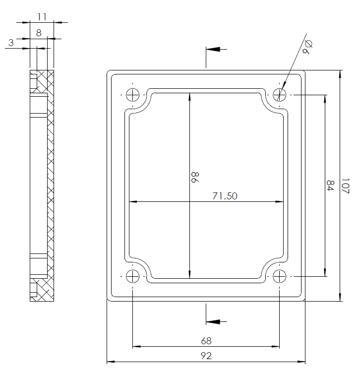 Cover For Electric Motor Terminal Connection Box By The Sloppy Apprentice Download Free Stl