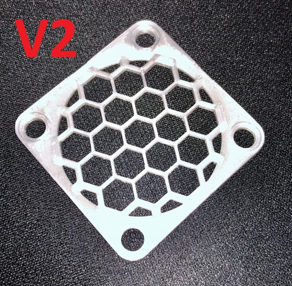 40mm Fan Cover Honeycomb by pakkko | Download free STL model ...