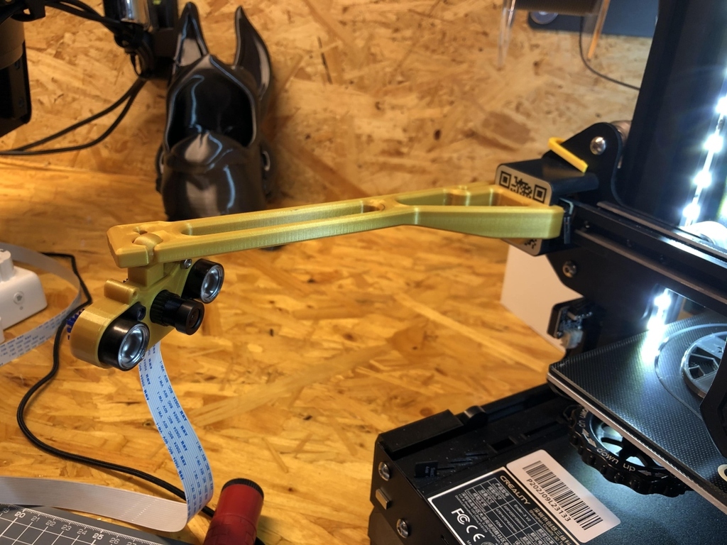 E3V2 Z-mounted Raspberry Pi IR Cam for Ender3 V2 by pakkko | Download free STL model ...