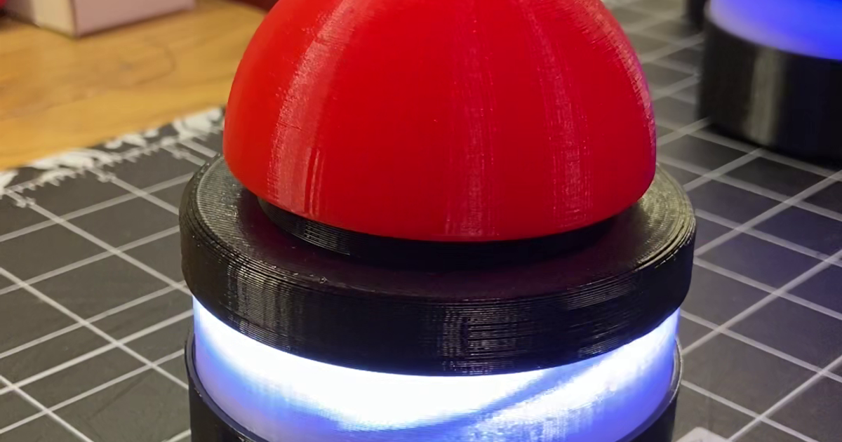 Big Red Bluetooth Game Show Buzzer by rk3d | Download free STL model ...