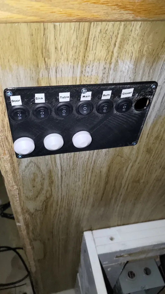 Camper Control Panel by Kelvin Klein | Download free STL model ...