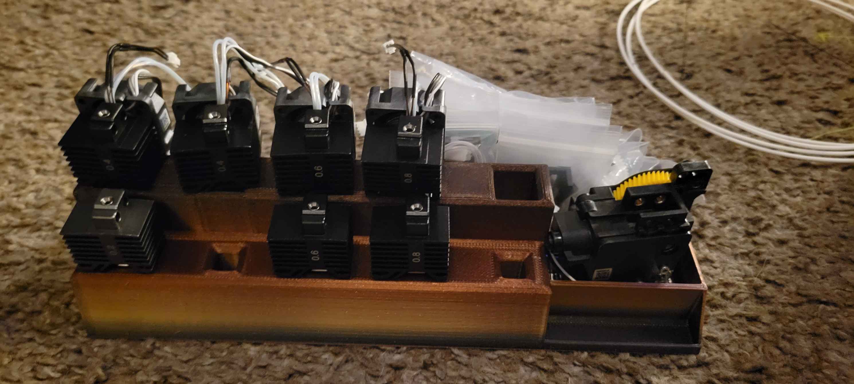 Bambu Lab X1 Nozzle Holder and storage remix by Fisheye_3d | Download ...