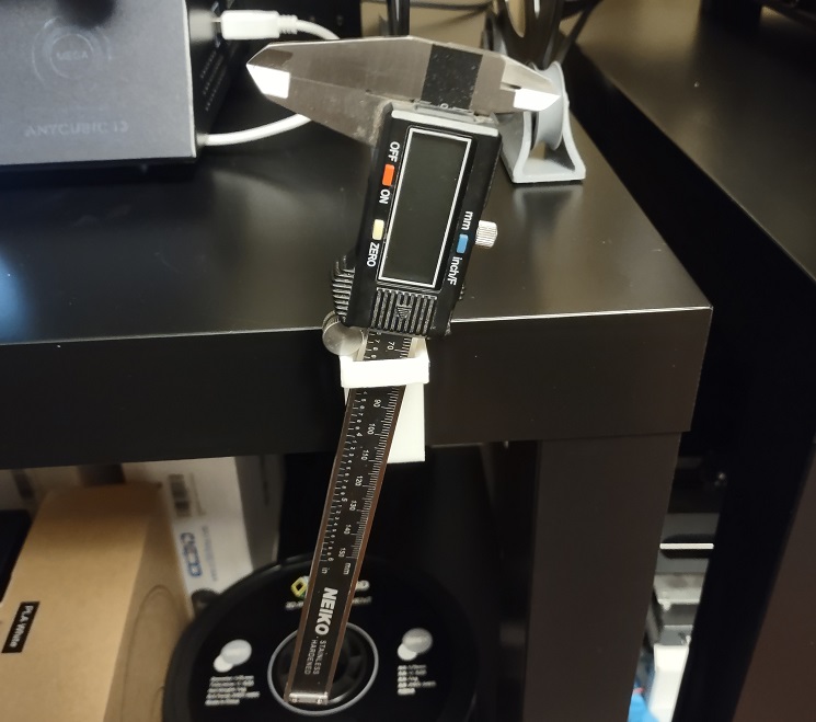 Ikea LACK Table Vernier Caliper Holder by NoisyElectron | Download free ...