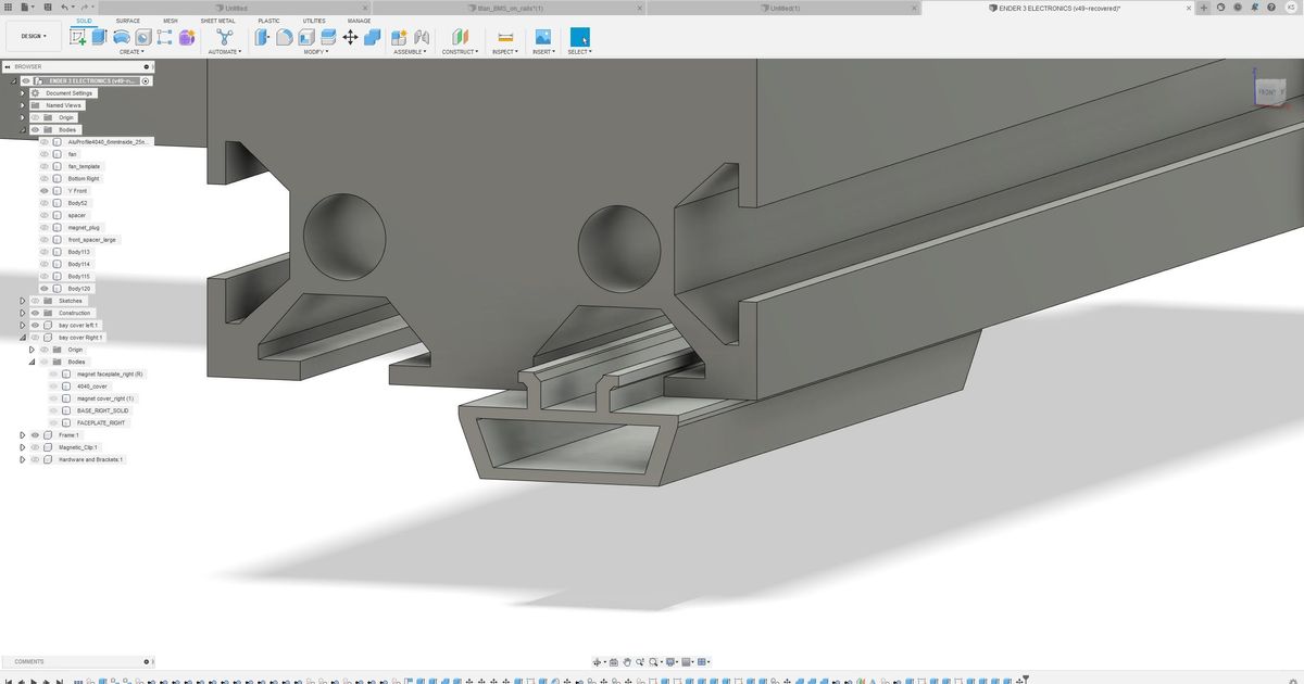 LED extrusion Snap in light Diffuser (10x3mm strips) by k2thestank ...