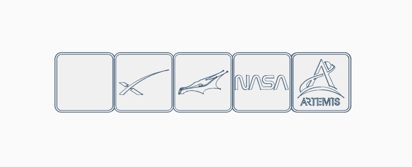 Coasters SpaceX and Nasa by WangMan | Download free STL model ...