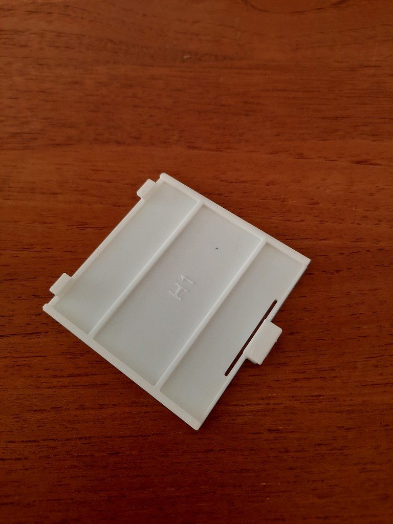 GameBoy battery flap by NotSure | Download free STL model | Printables.com