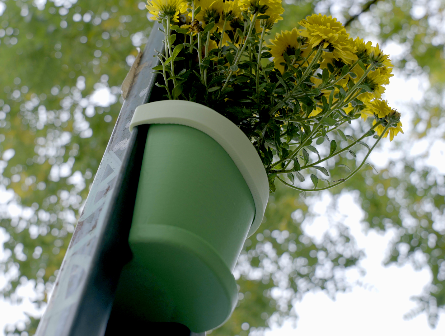 US street post Planter by 3Dfiti | Download free STL model | Printables.com