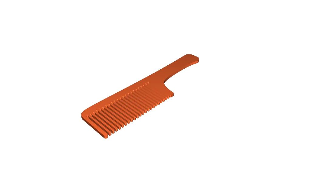 Beard comb by TomasBouda | Download free STL model | Printables.com