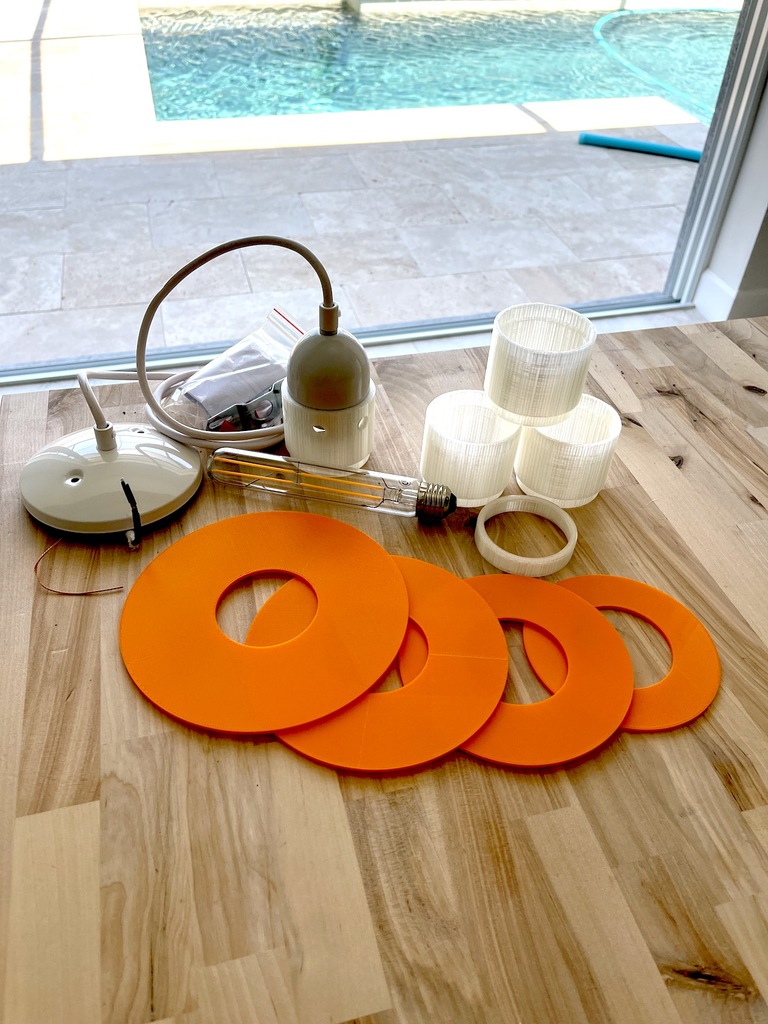 Pendant Lamp by BBM3 | Download free STL model | Printables.com